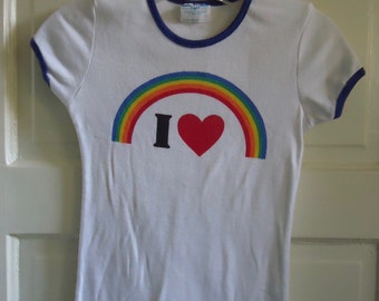 80s ringer tshirt | Etsy