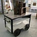 Industrial Steampunk Style Hand Made Factory Cart Kitchen