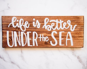 Under the Sea Party Sign Under the Sea Party Decorations