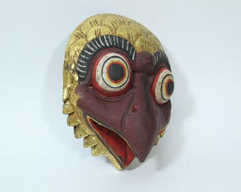 Creepy bird mask | Etsy