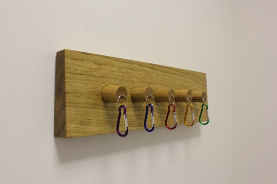 Peg Board Key Holder