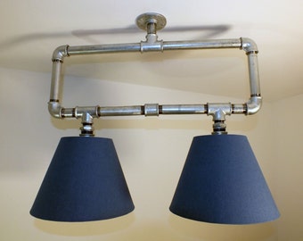 Pipe chandelier | Etsy