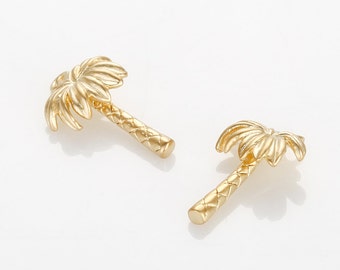 Palm tree necklace | Etsy