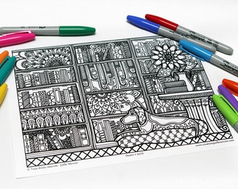 Coloring for Relaxation: Mandala Meditations Vol. 1 complete