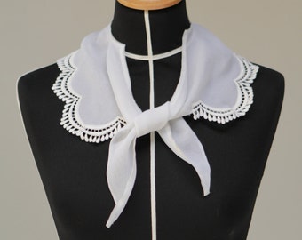 Lace collar necklace | Etsy