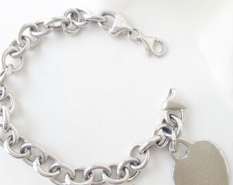 Large link bracelet | Etsy