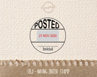 Unique postal rubber stamp related items | Etsy