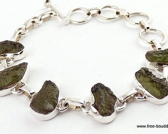 Meteorite bracelet | Etsy