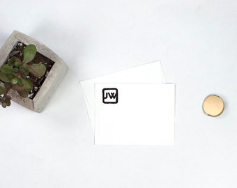 Square note cards | Etsy