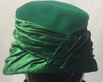 Kelly green velvet | Etsy