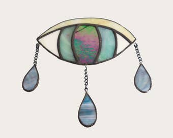 Crying eye | Etsy