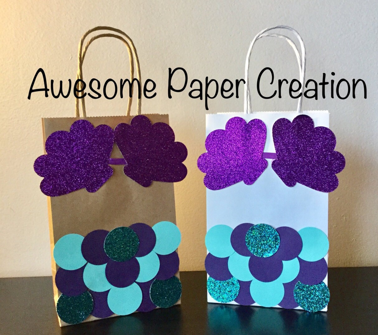 Mermaid Favor Bagsmermaid Goody Bagsunder The Sea Favor mermaid-favor-bagsmermaid-goody-bagsunder-the-sea-favor