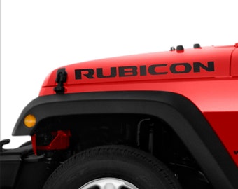 Rubicon decal | Etsy