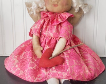Primitive angel doll | Etsy