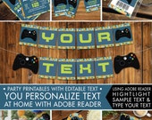 Video game party | Etsy