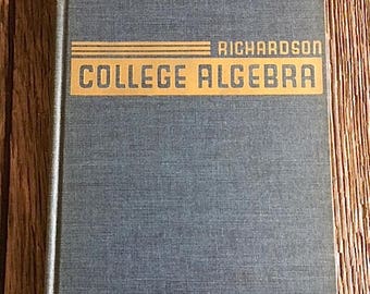 College algebra | Etsy