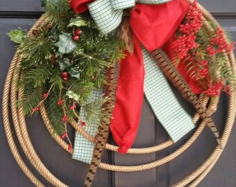 Lariat rope wreath | Etsy