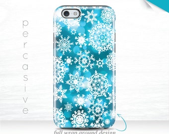 Snowflake phone case | Etsy