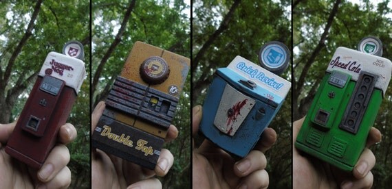 Call of Duty: Zombies Miniature Perk Machine Set of 4