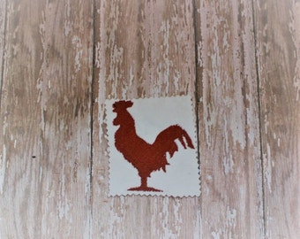 Chicken embroidery | Etsy