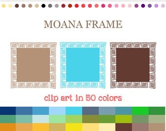 Moana frame | Etsy