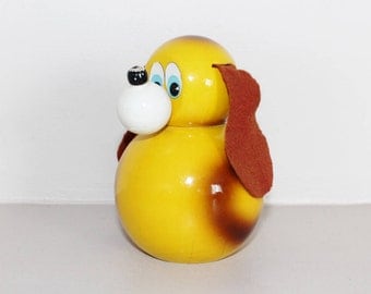 Wooden coin bank | Etsy