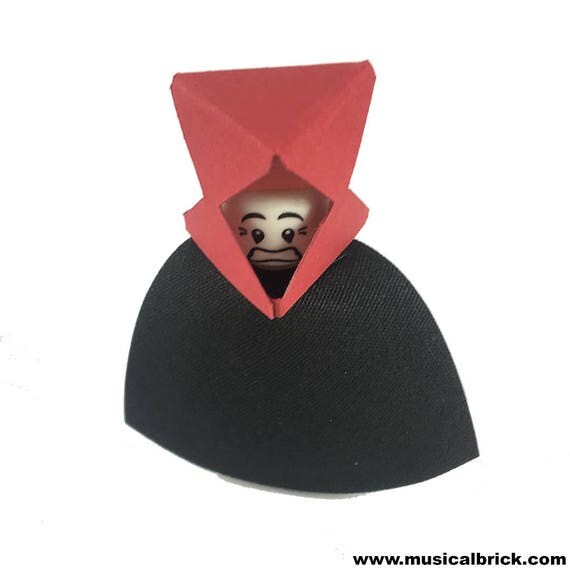 Custom Lego Minifigure Peter Gabriel with Genesis. Magog