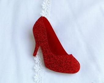 Red ruby slippers | Etsy