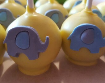Elephant cake pops | Etsy