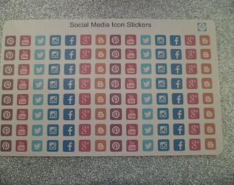 Social media icons | Etsy