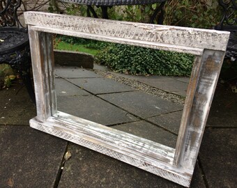 Rustic mirror | Etsy