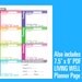 Printable Workout Fitness Trackers Planner Journal Diary Pages