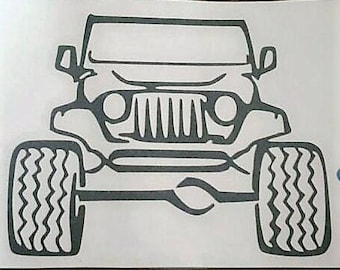 Jeep life decal | Etsy