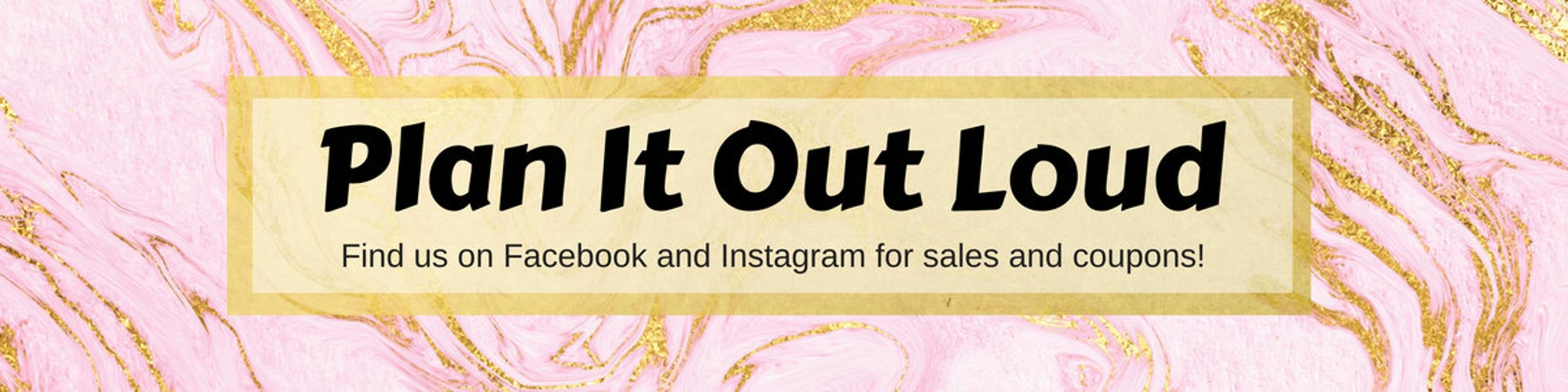 Plan It Out Loud by PlanItOutLoud on Etsy