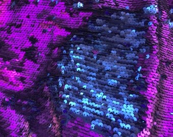 Teal purple fabric | Etsy