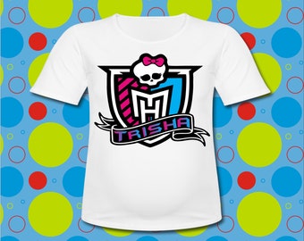 Monster high shirt | Etsy