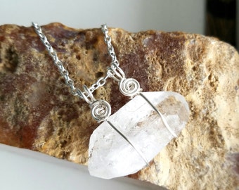 Wire wrapped crystal | Etsy