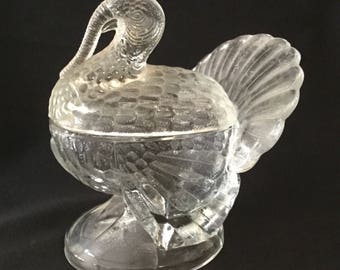 Glass turkey | Etsy