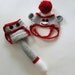 Crochet newborn Sock Monkey photo prop crochet sock monkey