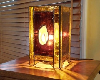 Stained glass insert | Etsy