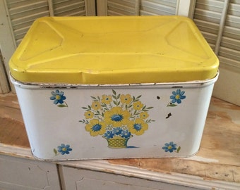 Vintage breadbox | Etsy