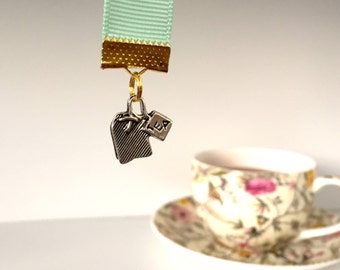 Tea bag bookmark | Etsy