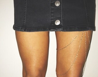 Thigh chain | Etsy