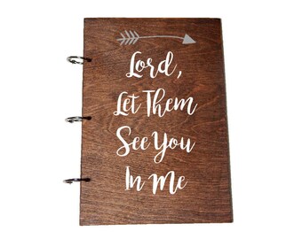 Bible verse notebook | Etsy