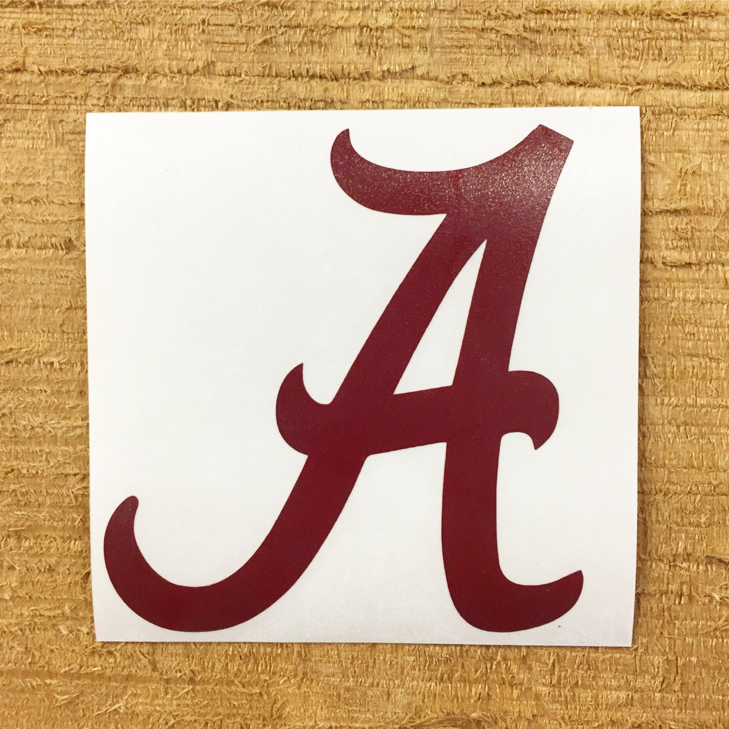 Alabama Crimson Tide Decal Alabama Football by ShopLuLusDesigns