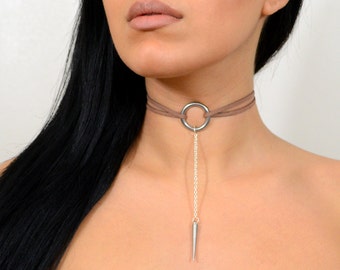 O ring choker | Etsy