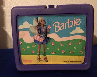 Barbie lunch box | Etsy