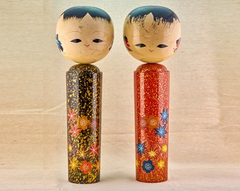 Japanese kokeshi | Etsy