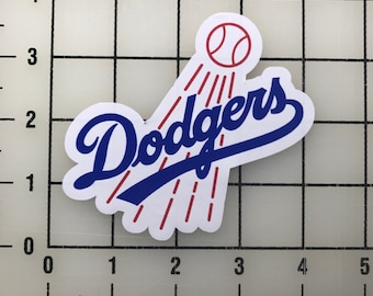 Dodgers decal | Etsy