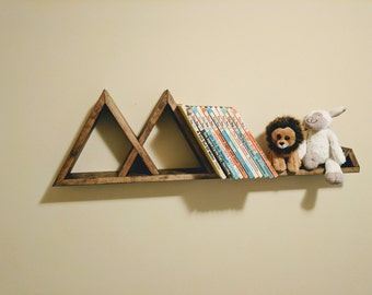 Rustic bookshelf | Etsy